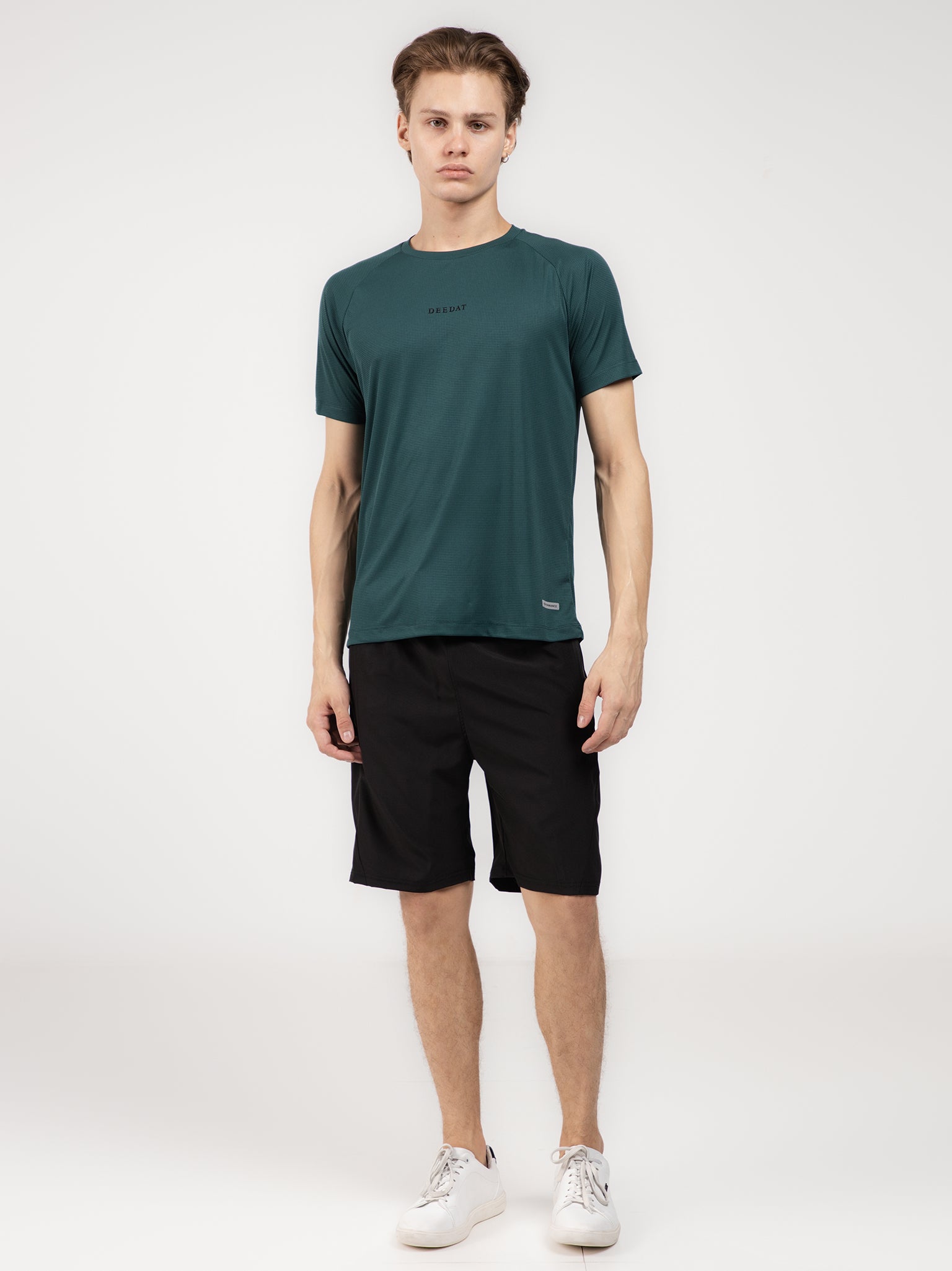 DEEDAT Performance Wear Crew Neck Tee - Green – Deedat