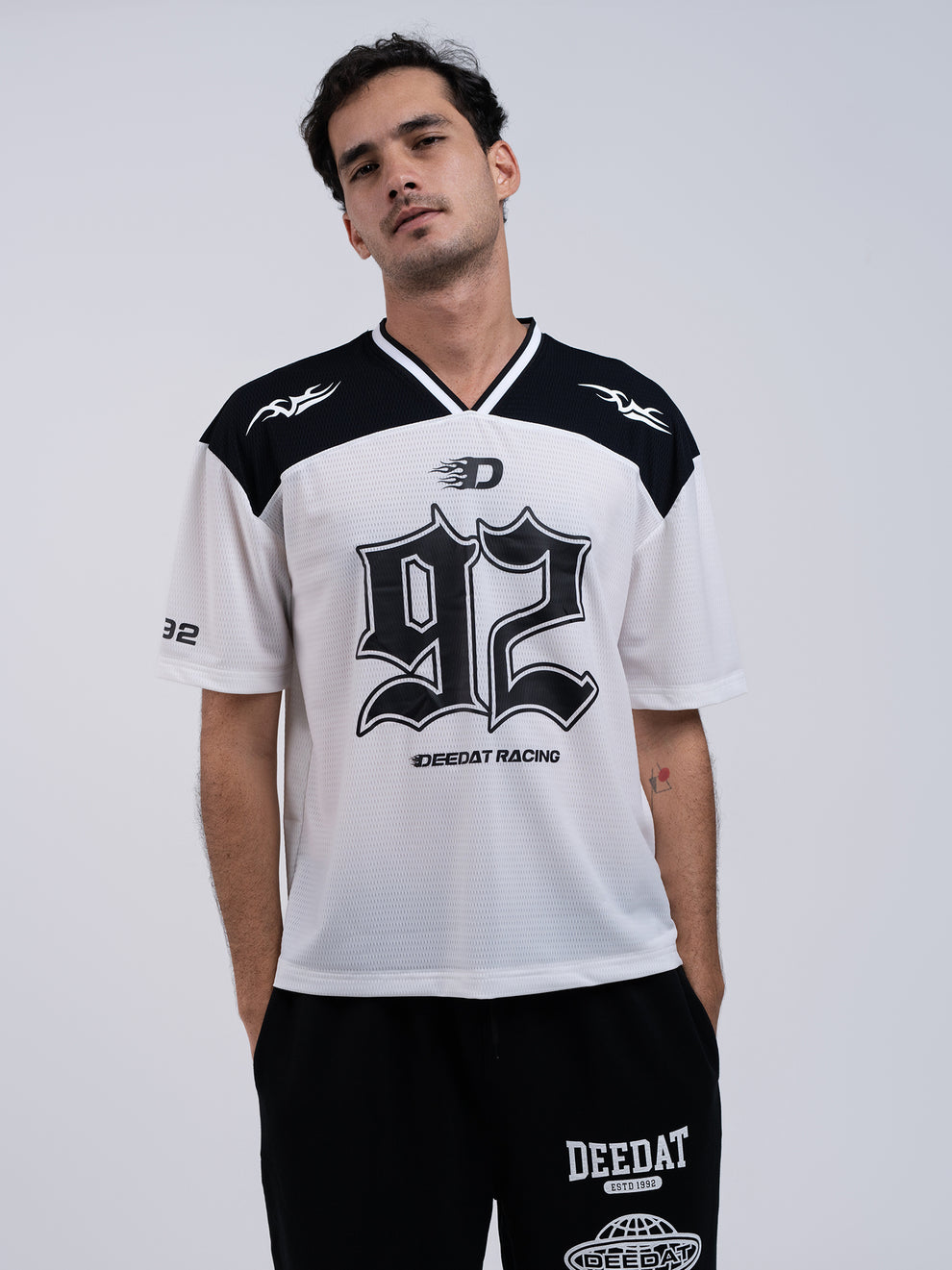 DEEDAT Fueled By Freedom Oversized Tee Shirt - White – Deedat